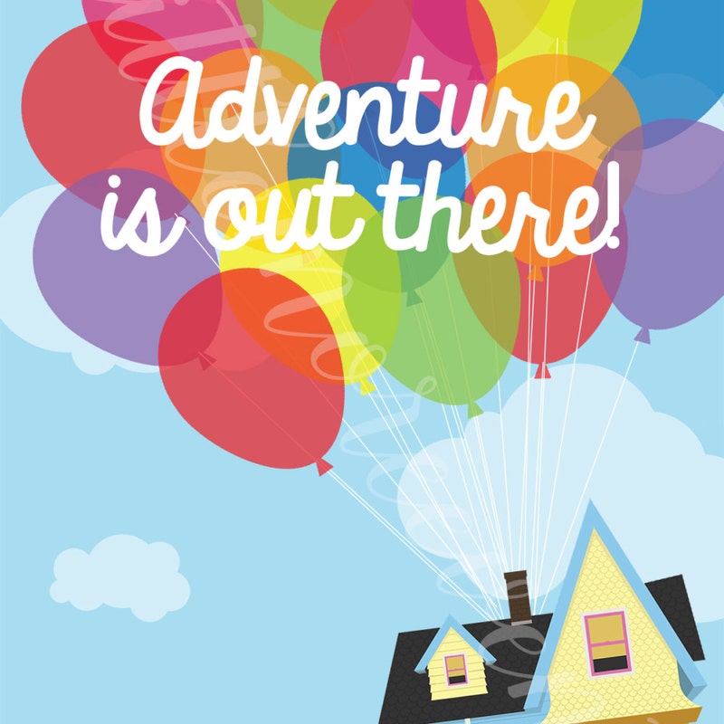 Up Pixar Wall Art - Etsy