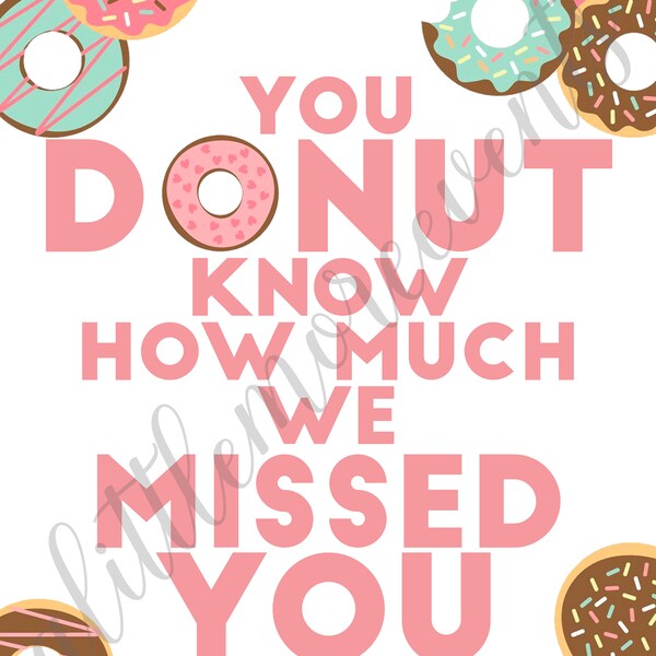 You Doughnut Know - Etsy