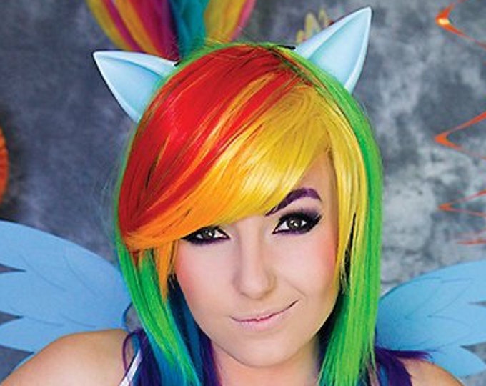 Pony Ears - Many Colors - for Cosplay, Festivals, Parties, Clubbing ...