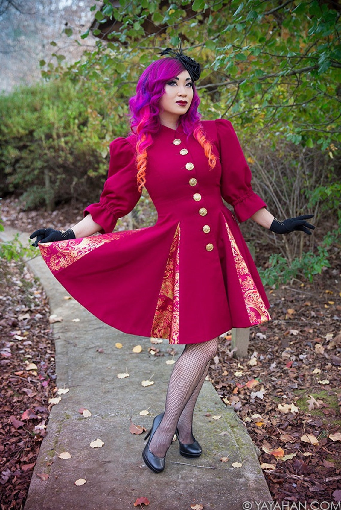 Fit and Flare Coat Sewing Pattern by Yaya Han autographed - Etsy