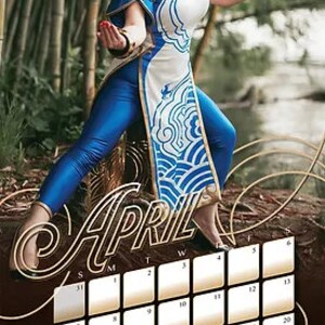 Yaya Han 2024 Cosplay Calendar Autographed Gift Fantastical Costumes ...