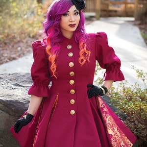 Fit and Flare Coat Sewing Pattern by Yaya Han autographed - Etsy