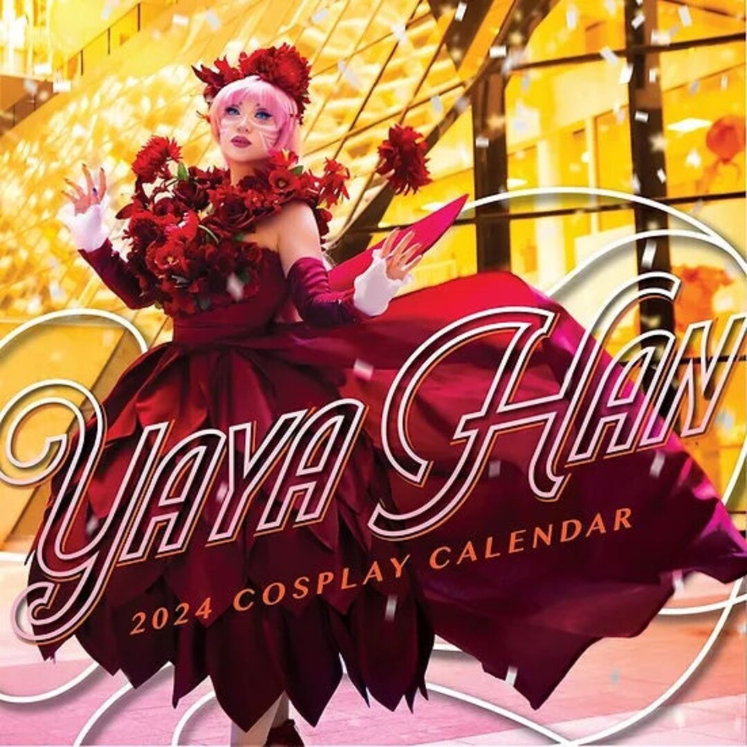 Yaya Han 2024 Cosplay Calendar Autographed Gift Fantastical Costumes ...