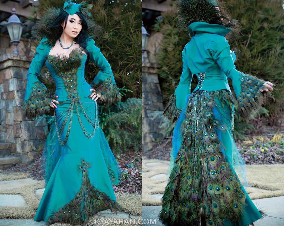 Original Peacock Costume SEWING PATTERN by Yaya Han autographed Boned ...