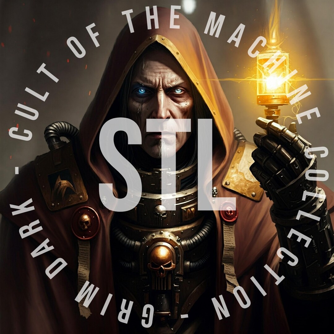 Grim Dark Cult of the Machine STL Collection - Etsy Australia