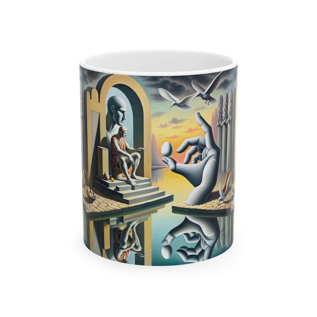 Art Mug, Salvador Dali Gift Mug, Art Lover's Mug, Masterpiece Mug ...