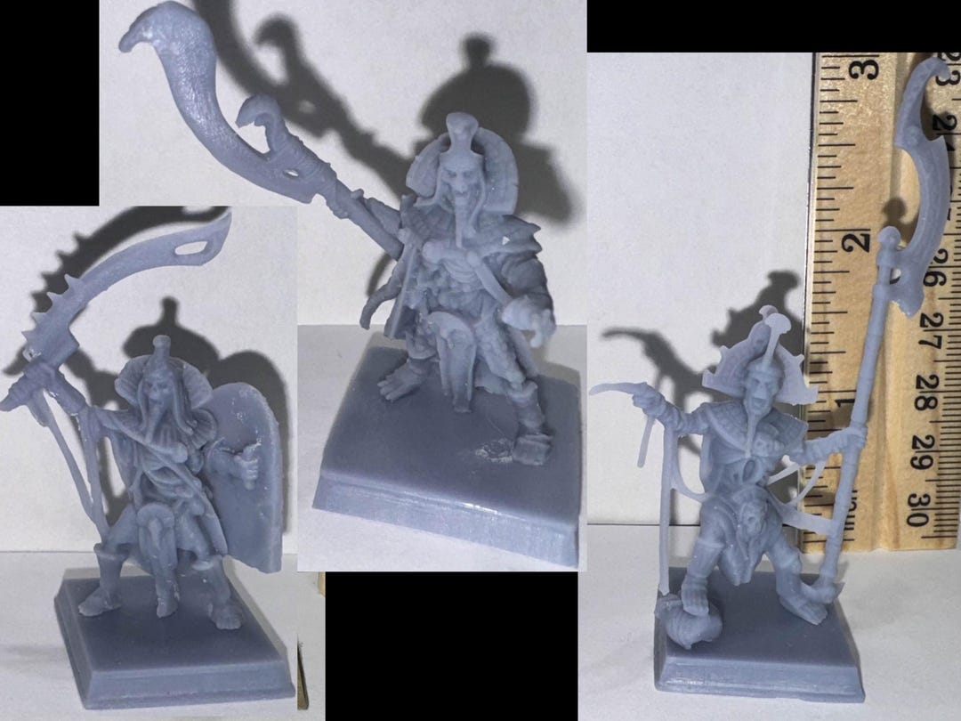 Egyptian King With Great Weapon, Halberd, or Shield oldhammer - Etsy