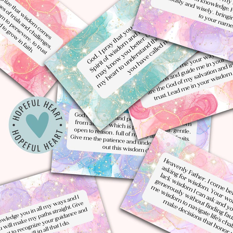 Printable Prayer Cards, Bible Study Printable, Christian Printable ...