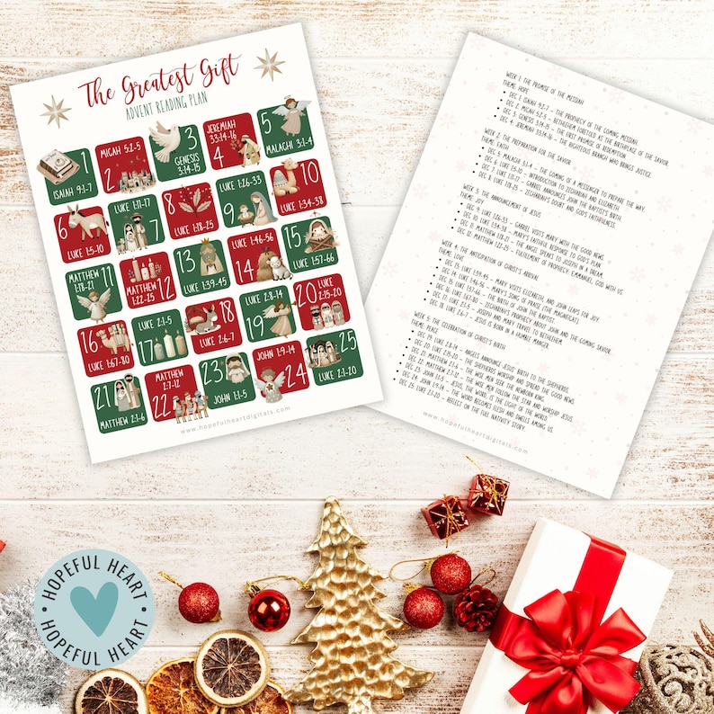 Advent Calendar, Christmas Countdown, Printable Christmas Nativity ...