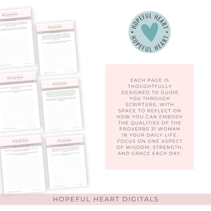 Bible Study Printable, Bible Study Guide, Proverbs 31 Woman Devotional ...