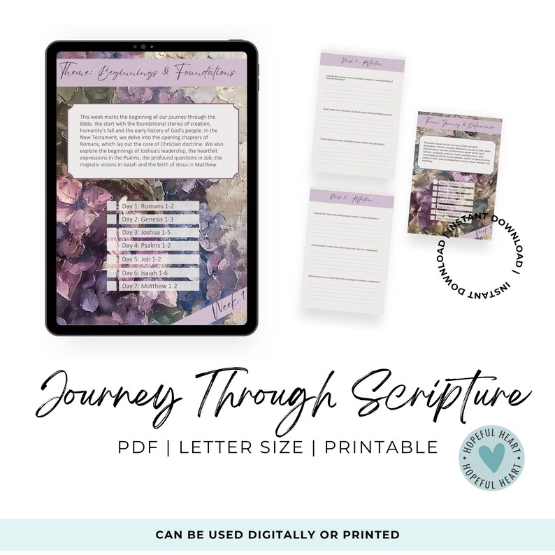 Bible Study Guide, Bible Study Template, Bible Study Printable ...