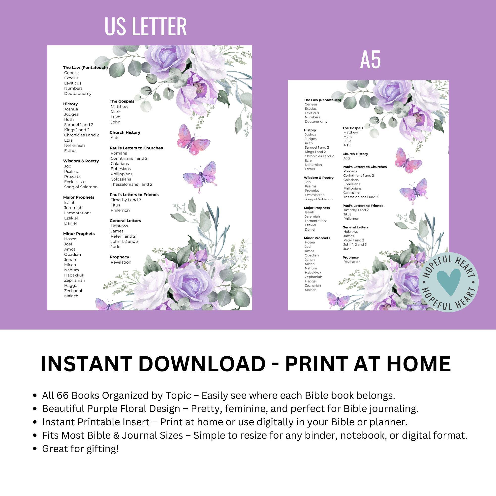 Books of the Bible Insert PDF, Bible Verse Bookmark PNG, Printable ...