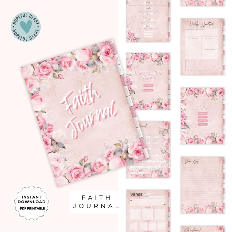 Bible Study Guide, Prayer Journal, Verse Mapping, Bible Study Printable ...