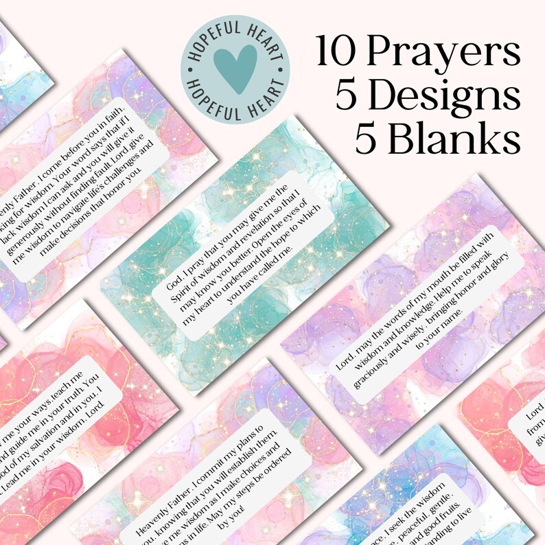 Printable Prayer Cards, Bible Study Printable, Christian Printable ...