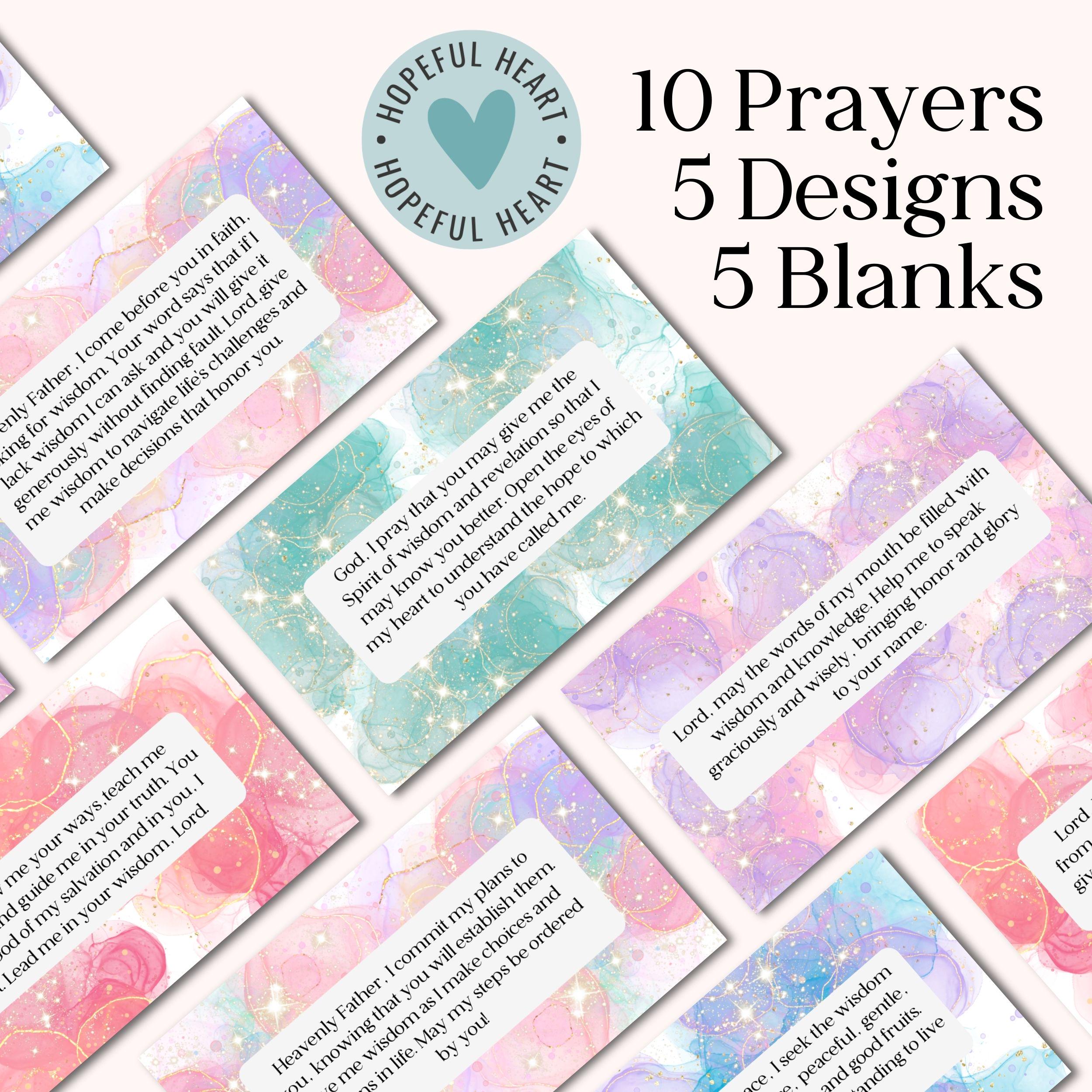 Printable Prayer Cards, Bible Study Printable, Christian Printable ...