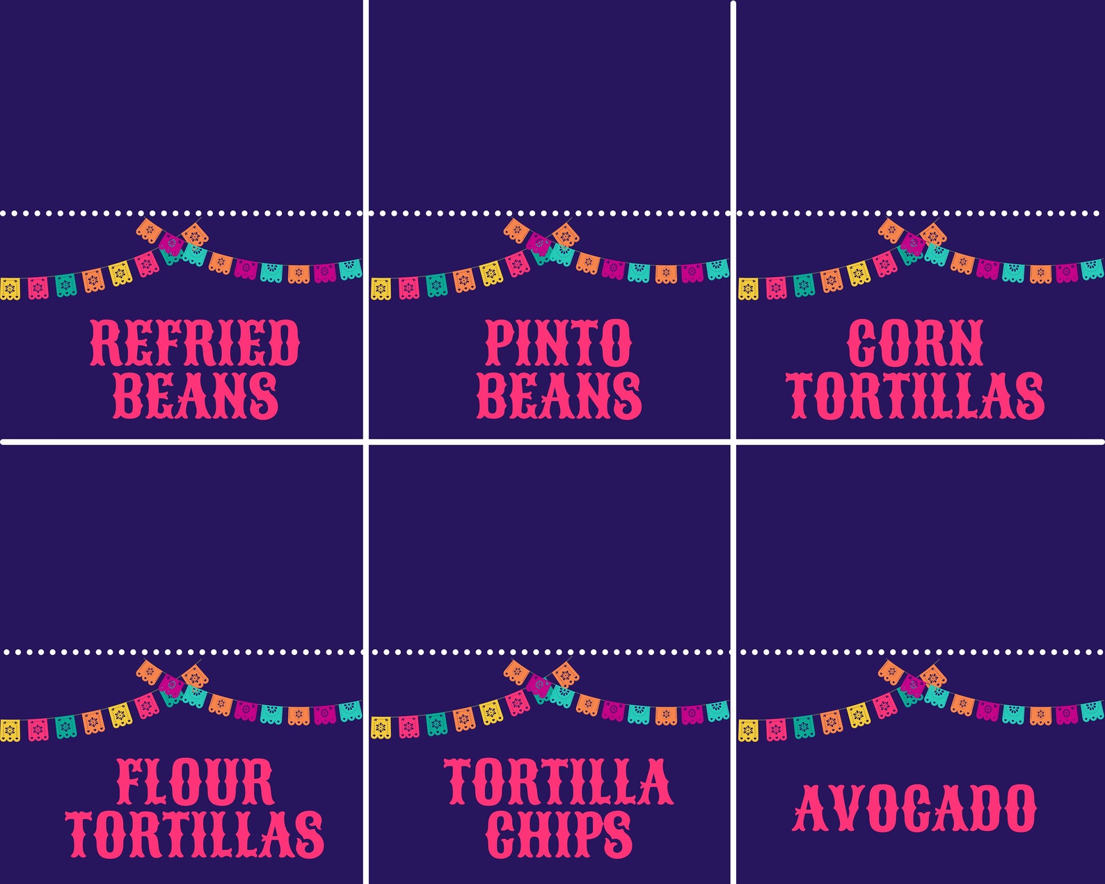 taco-bar-printable-sign-taco-bar-food-labels-taco-bar-food-etsy