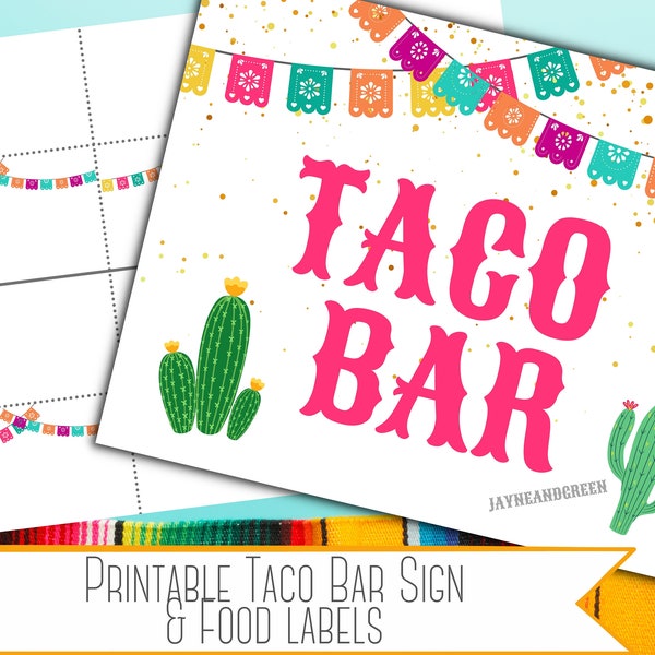 Taco Bar - Etsy