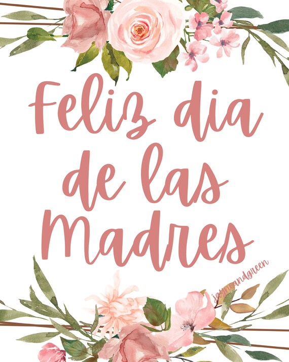 Happy Mothers Day In Spanish