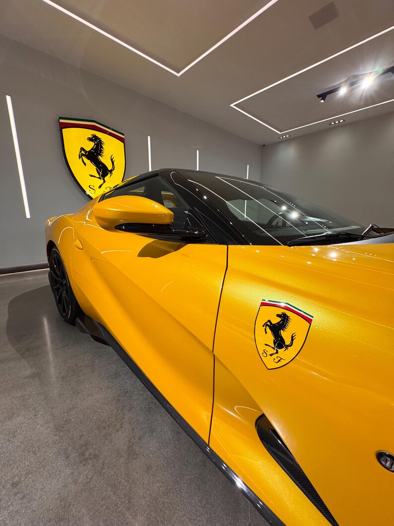 Ferrari Logo. Ferrari Crest. - Etsy