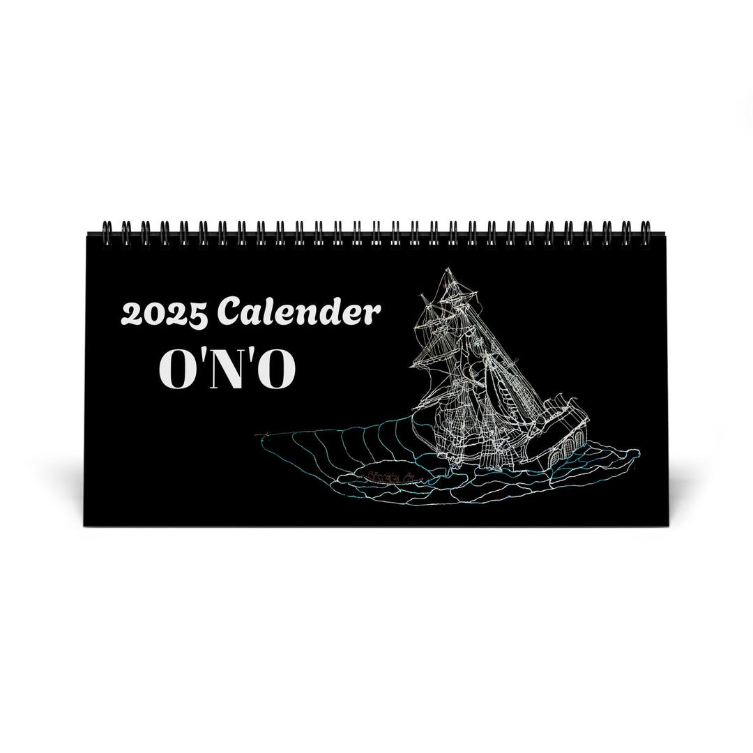 Exclusive Executive Desk Calendar 2025 Grid - Etsy
