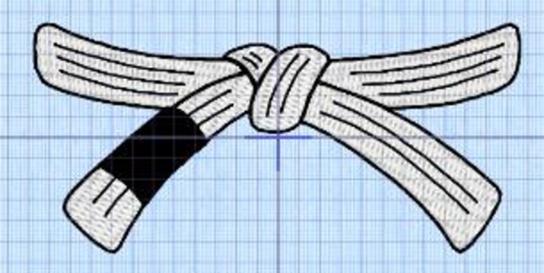 Embroidery File - BJJ Color Belts - No Border - Etsy