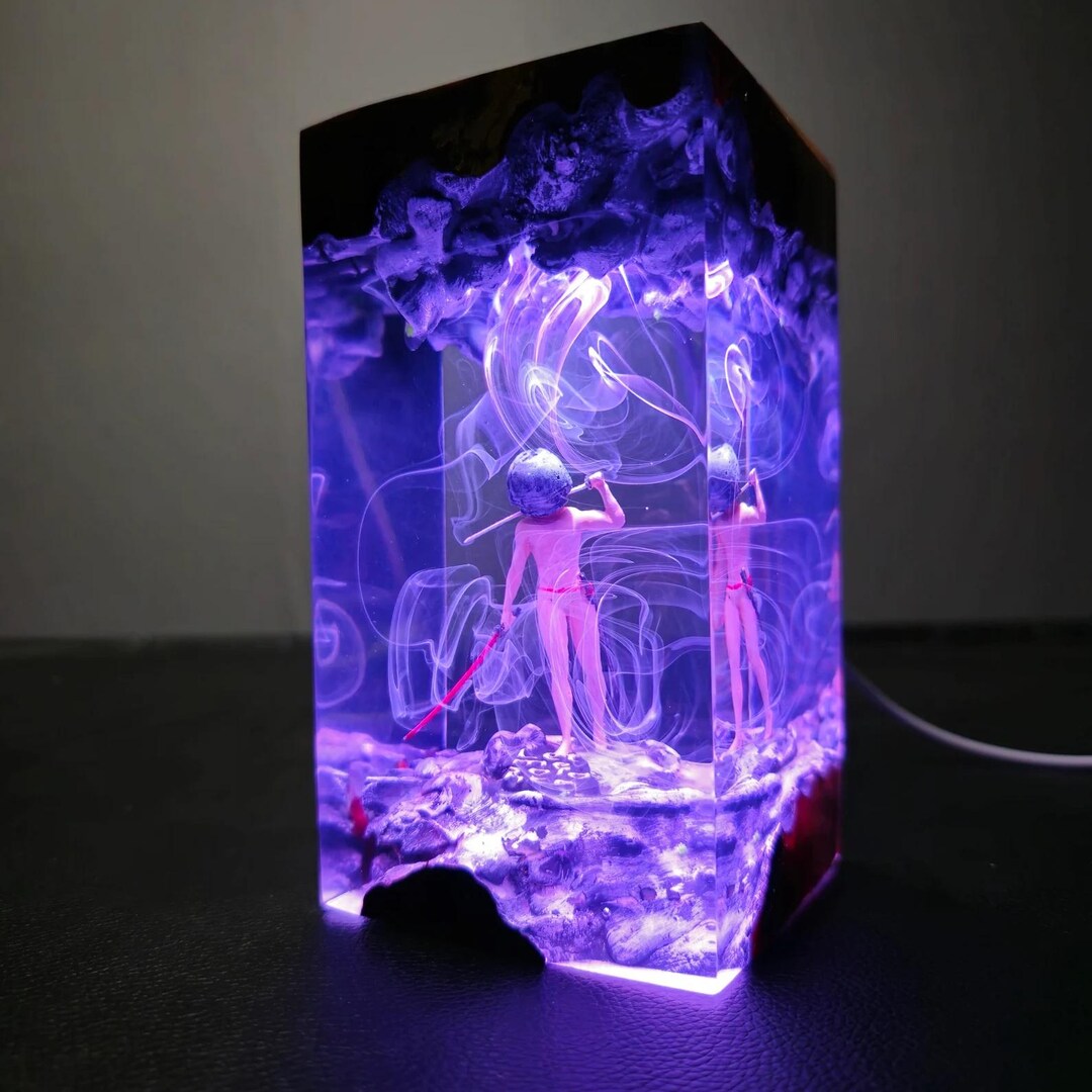 Le.t's Me S.olo H.er Custom Epoxy Resin Lamp, Christmas Gift, Gift for ...