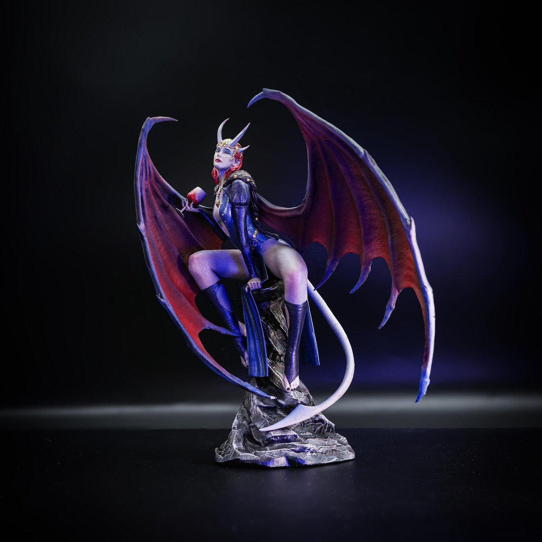 Mizora - Baldurs Gate 3 Hand Painted High Quality Art Figure Statue ...