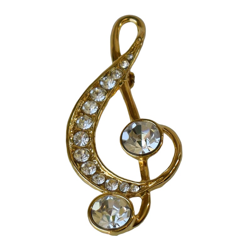 Treble Clef Pin - Etsy