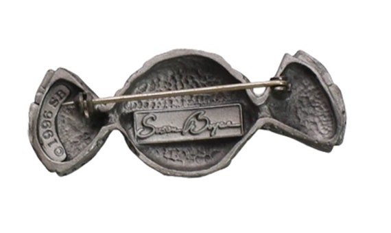 1996 Susan Boyce Pewter Tone Wrapped Ragtime Sweets W… - Gem