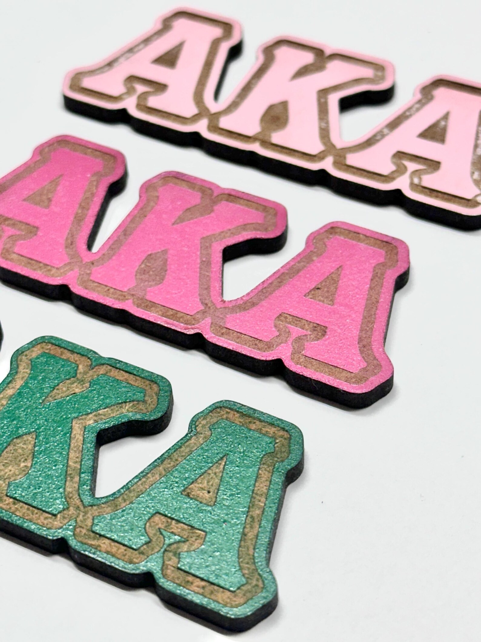 Custom Greek Letter Door Hangers - Do Not Disturb - Etsy