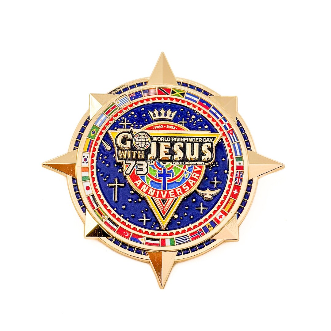 World Pathfinder Day 2023 Trinity Compass Pin (special Edition) - Etsy
