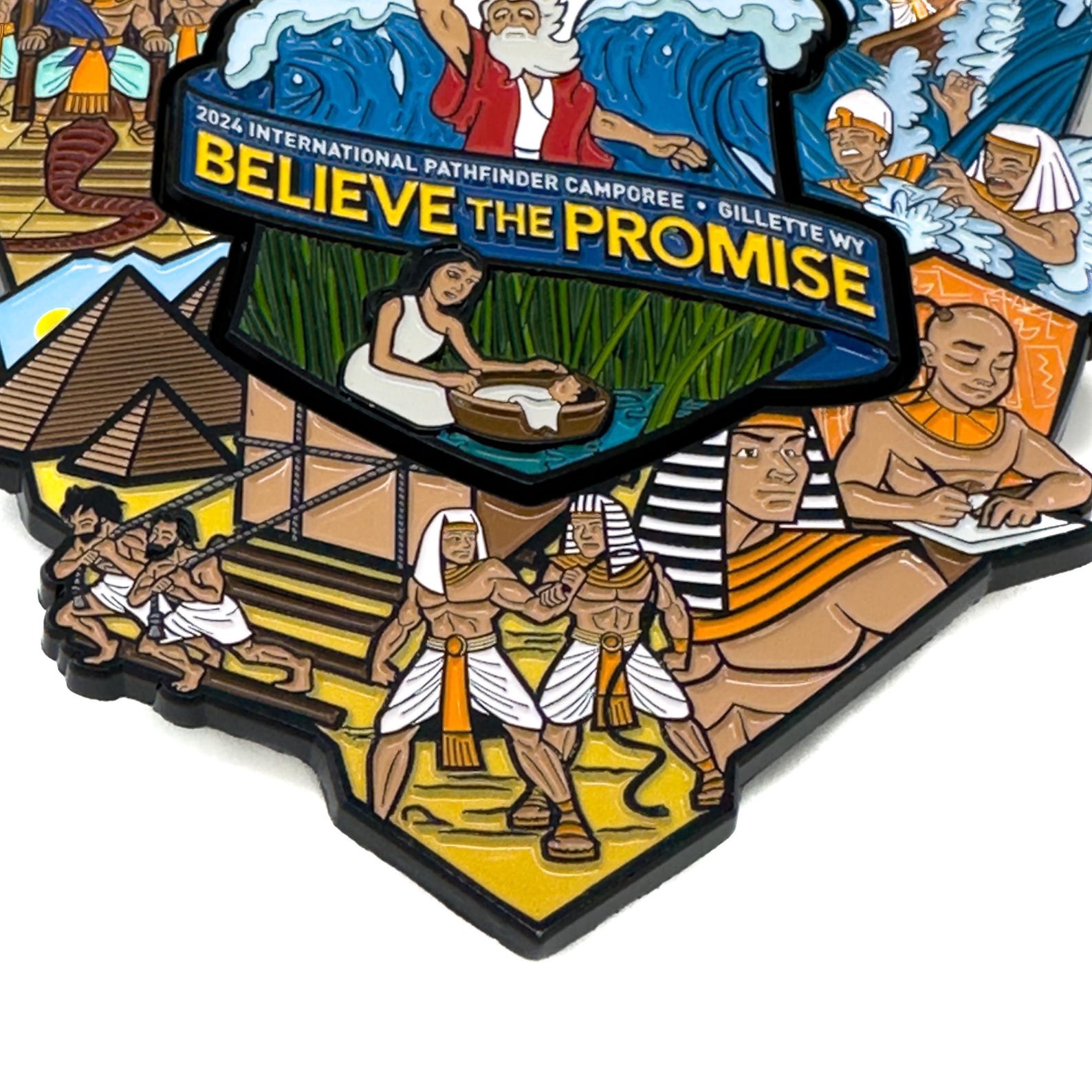 Believe the Promise 2024 Life of Moses Story Pin Set - Etsy