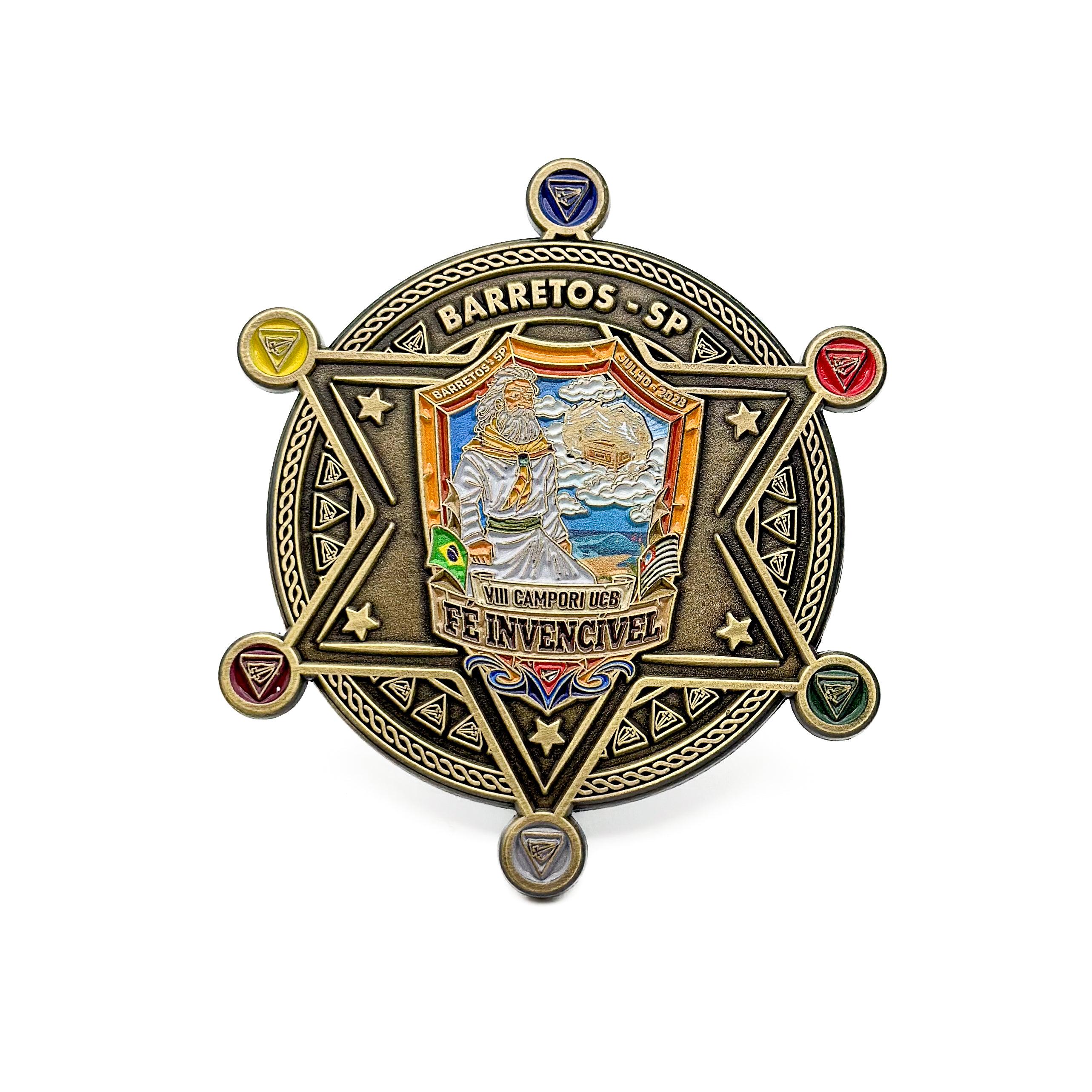 UCB Camporee "fé Invencível" Star Badge Pin - Etsy