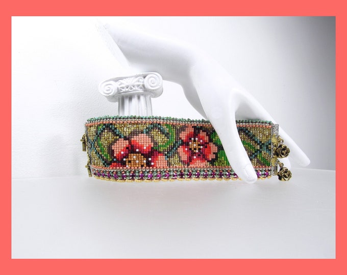 Picasso Trellis Bead Loom Cuff KIT - Etsy