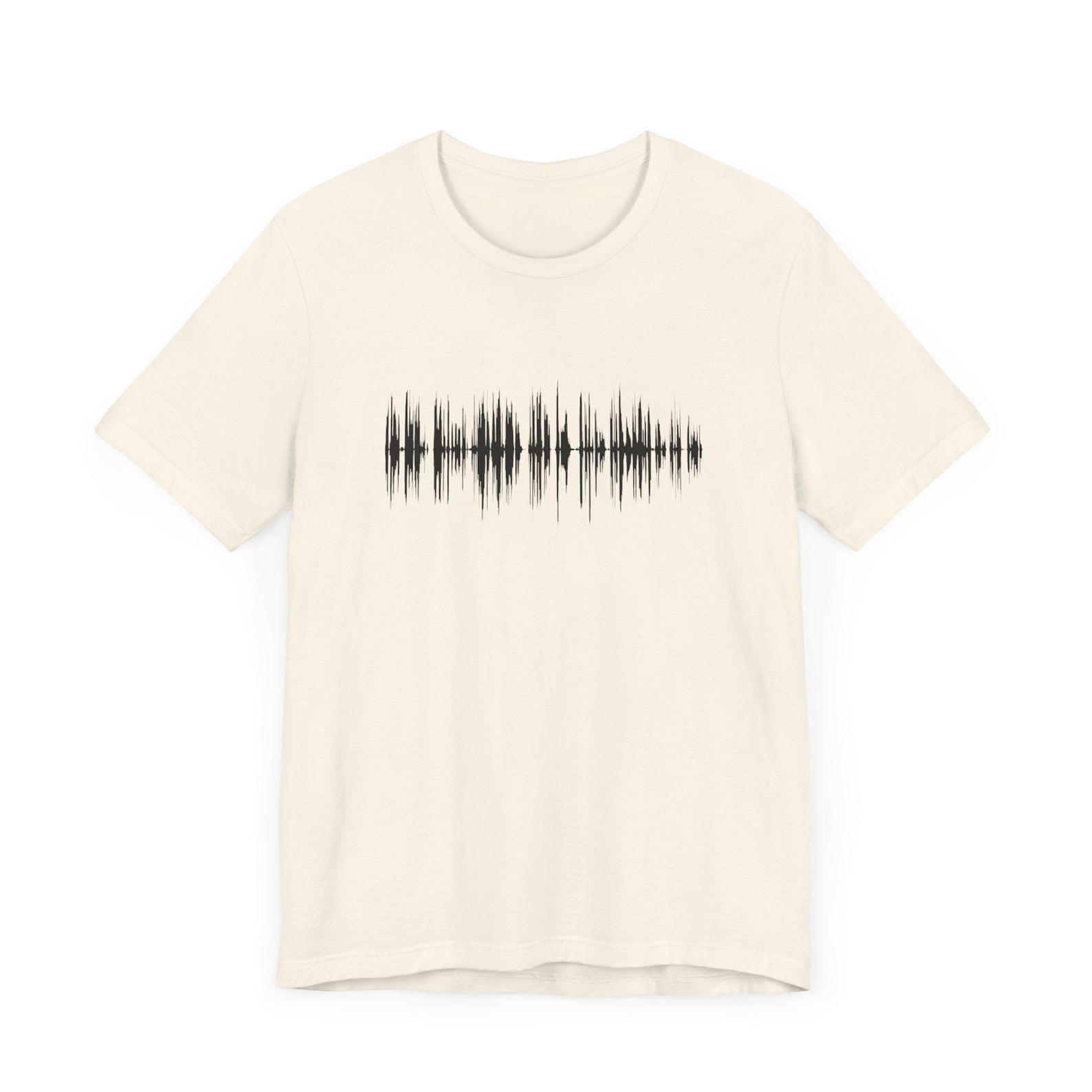 Waveform Art T-shirt: Audio Tech Graphic Tee - Etsy