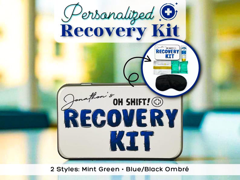 Stress Relief Recovery Kit for Male Nurses – Night Shift Relaxation ...