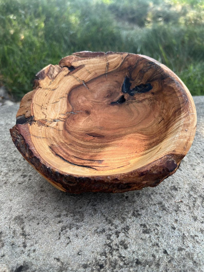 Handcrafted Wooden Decorative Bowls, Farmhouse Home Decor, Reclaimed ...