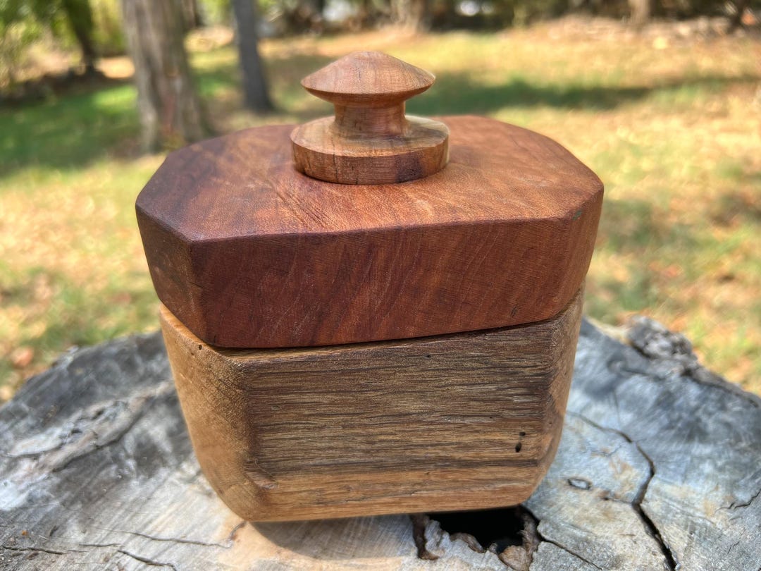 Handcrafted Keepsake Wood Box, Farmhouse Decor, Rustic Chic, Jewelry ...