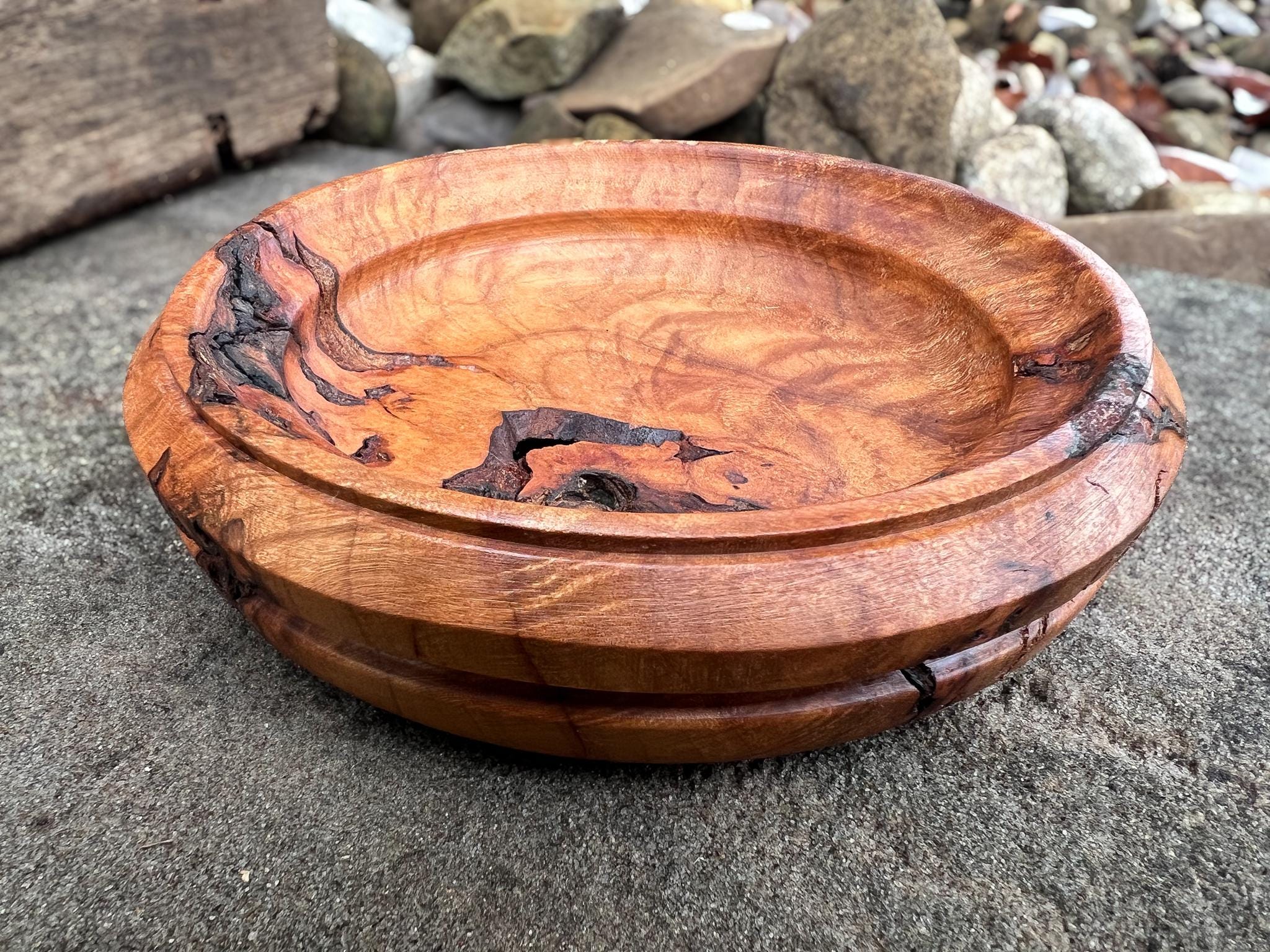 Handcrafted Wooden Bowls, Decorative Bowls, Home Decor, Reclaimed Wood ...