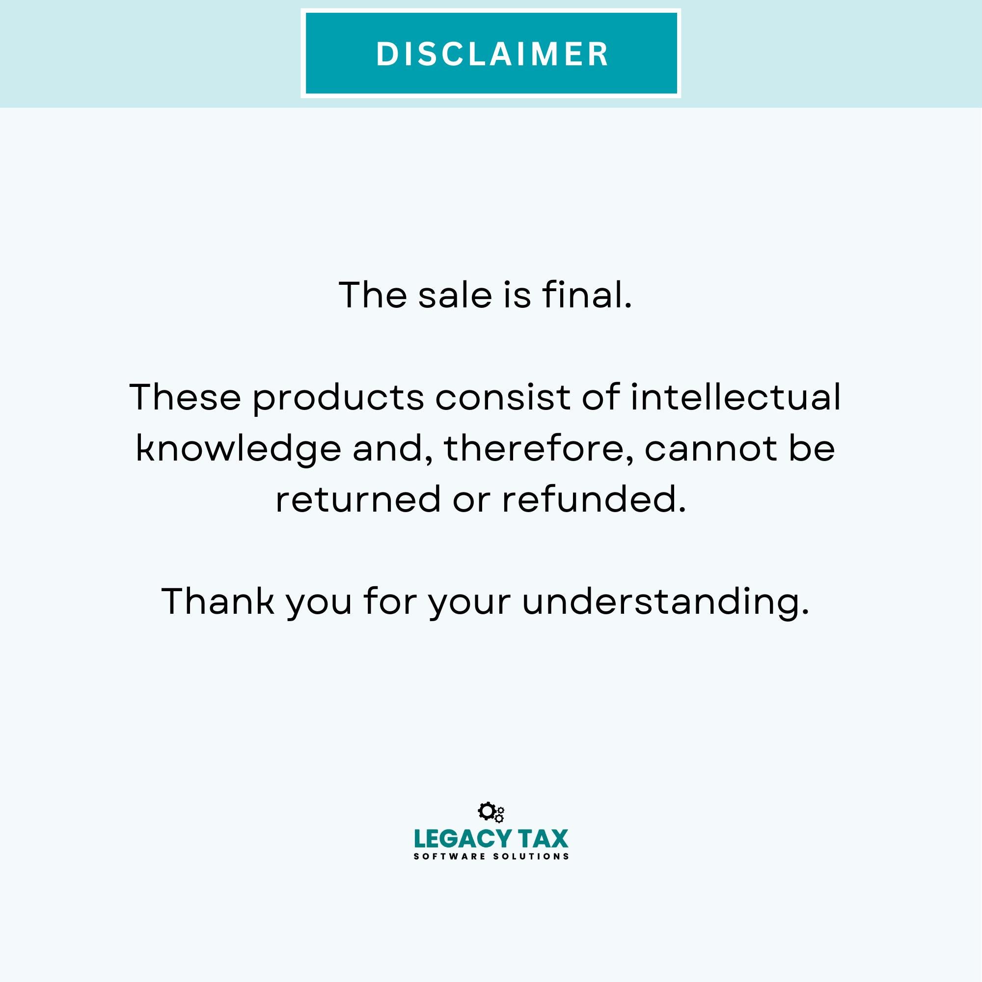 Taxpayer Scenarios Template | Canva | Tax Preparation | Cyan | PDF - Etsy