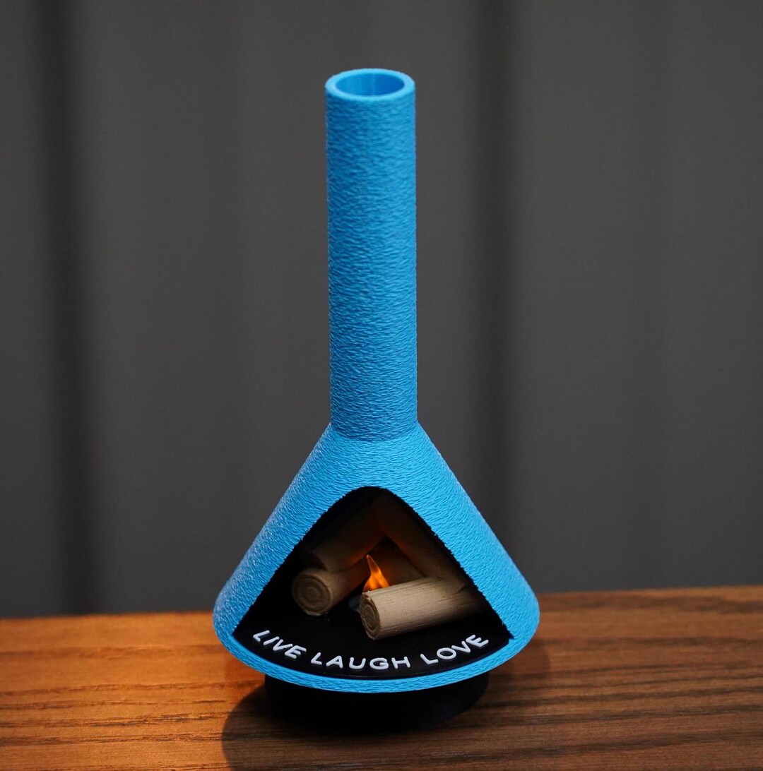 Live Laugh Love Cozy Miniature Tea Light Mid Century Modern Stove Made ...