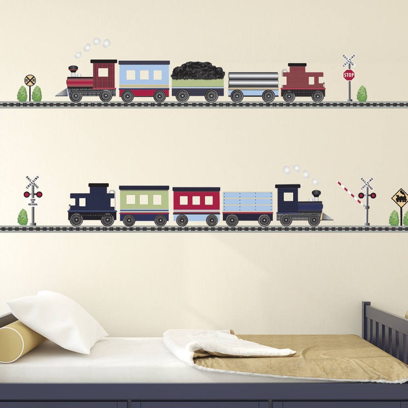 Train Wall Decal - Etsy