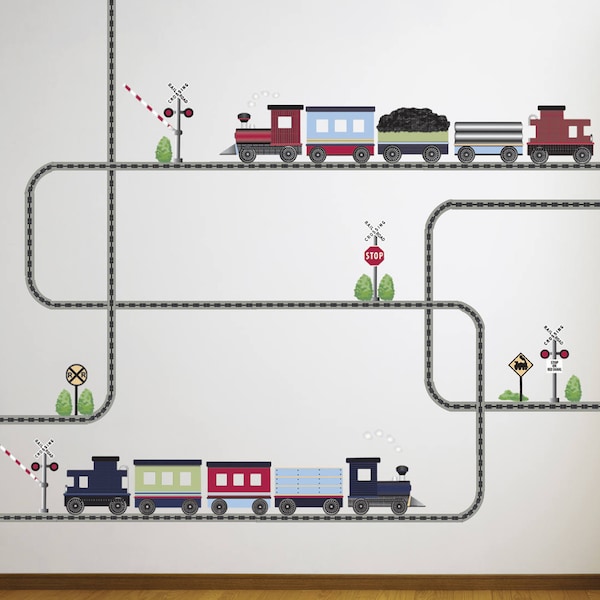 Train Wall Decal - Etsy