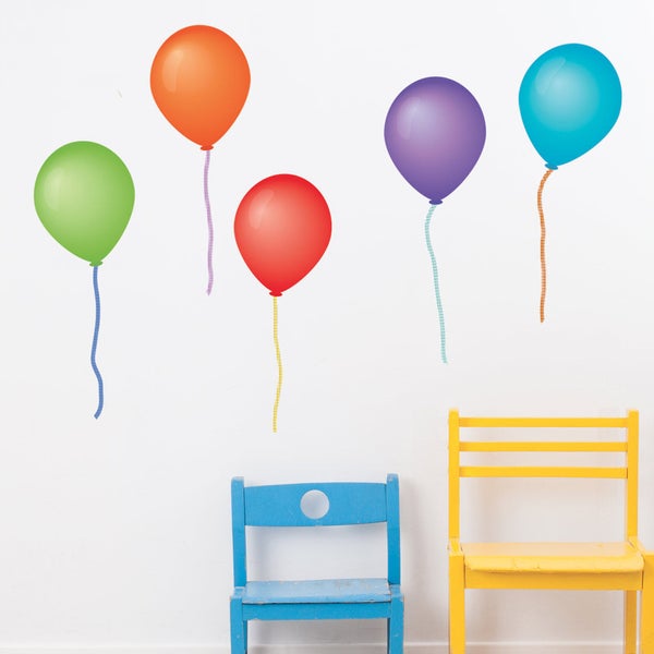 Balloon Wall Decals - Etsy