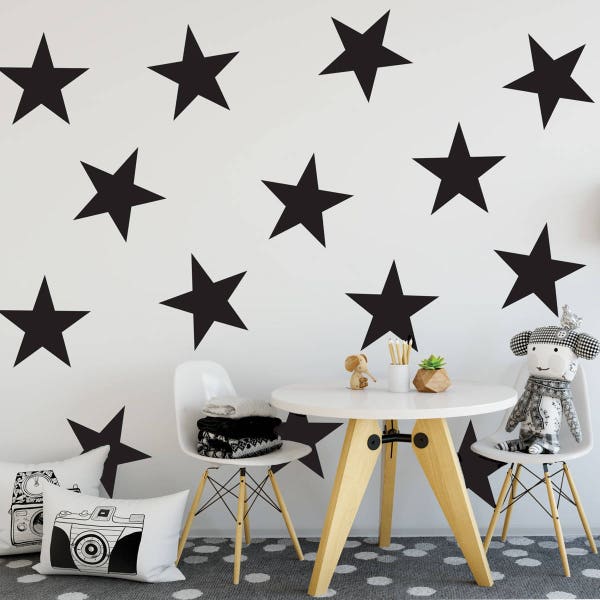 Black Wall Decals - Etsy