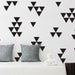 Large Triangle Wall Decals, Triangle Vinyl Decals, Peel and Stick ...