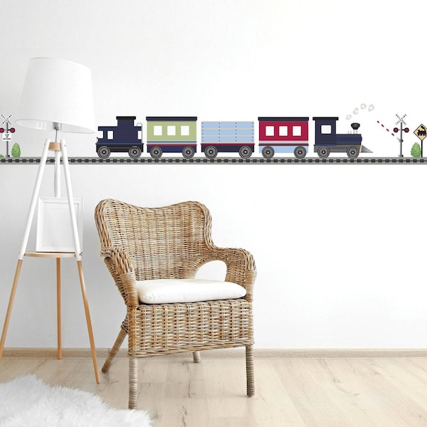 Train Wall Decal - Etsy