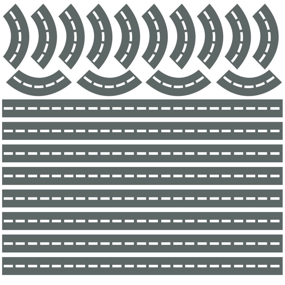 Unisex Busy Town Decals Girls and Boys Town Decals W/ | Etsy