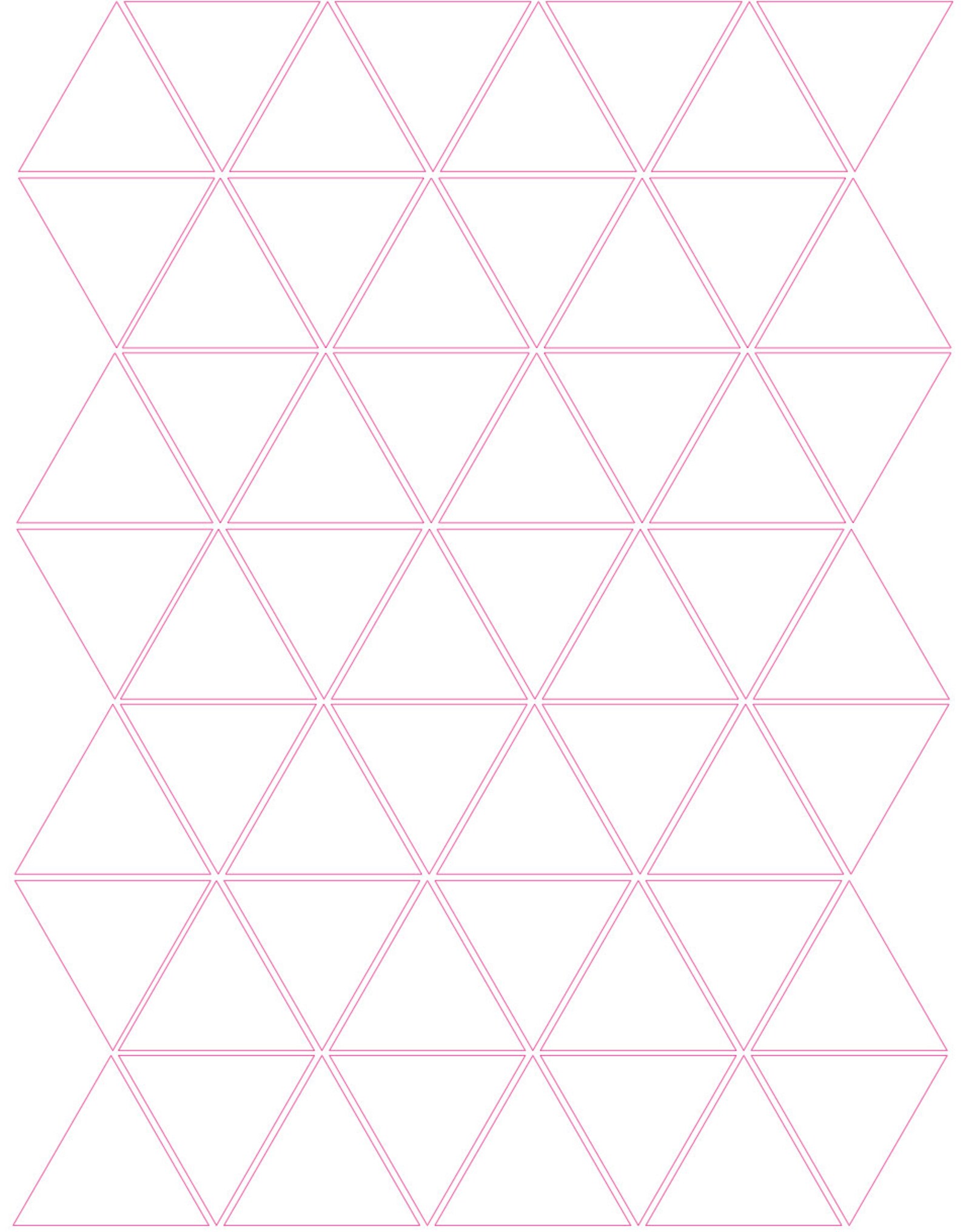 Large Triangle Wall Decals, Triangle Vinyl Decals, Peel and Stick ...