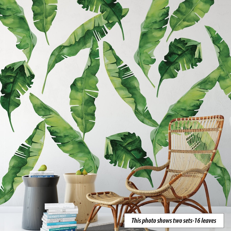 Tropical Wall Decal - Etsy